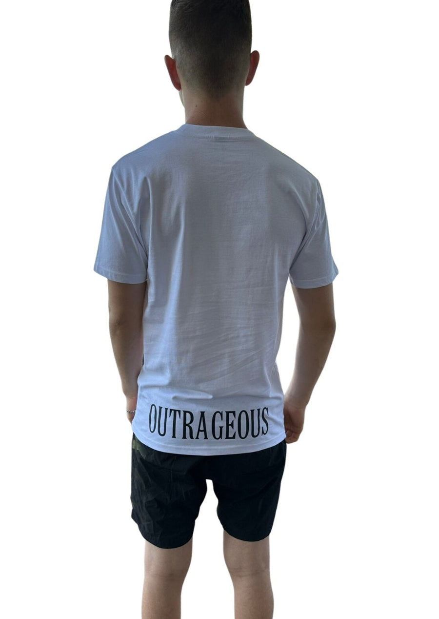 Outrageously White Shirt – Outrageous Clothing Co